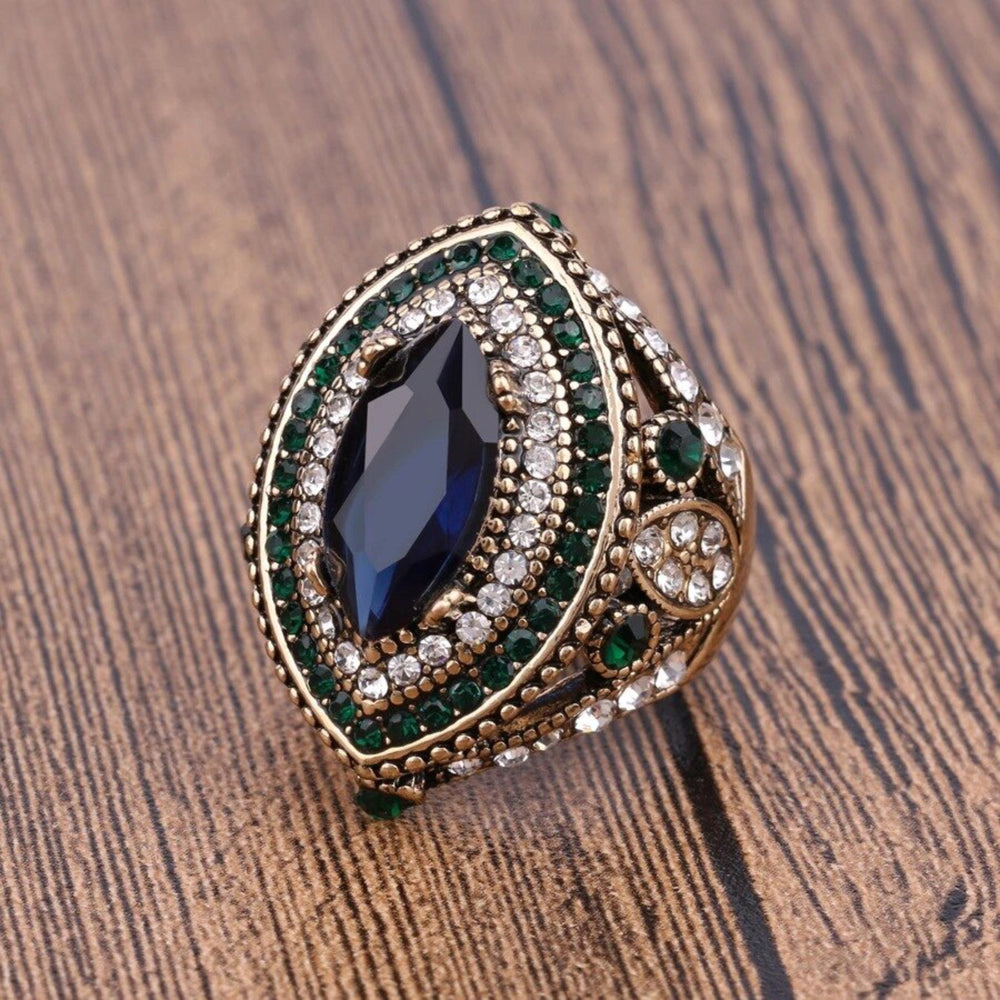 Historic Sapphire Persian Ring